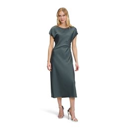 Vera Mont Damen Abendkleid "Damen in 7/8 L&auml;nge", grau, festlich, Gr. 34, Satin, Obermaterial: 100% Polyester; Futter: 100% Polyester, Kleider, Gerafft