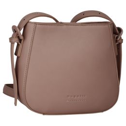 Bugatti Damen Umh&auml;ngetasche "LUNA", beige, Polyurethan (PU), clean, Taschen