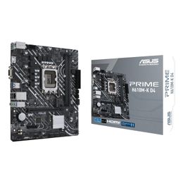 ASUS Mainboard "PRIME H610M-K D4", B:20,3cm T:23,4cm, schwarz, Mainboards