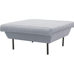 Hocker, B:90cm H:45cm T:105cm, blau, LOOKS by Wolfgang Joop, 70% Polyester (recycelt), 30% Polyester, Wohnzimmer, Hocker, "LOOKS IX", Quersteppung,