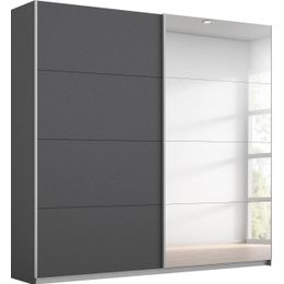 Schwebet&uuml;renschrank OTTO HOME, B:181cm H:197cm T:62cm, grau, Holzwerkstoff, Schr&auml;nke, "Kleiderschrank Schrank Garderobe Schlafzimmerschrank THANOS",