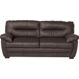 2,5-Sitzer COTTA, B:190cm H:86cm T:90cm, braun, NaturLEDER (echtes Rindsleder);Kunstleder SOFTLUX;Luxus-Kunstleder;Luxus-Microfaser (100% Polyester),