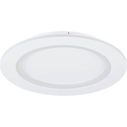 Eglo Deckenleuchte "Padrogiano-Z Deckenlampe, ZigBee 3.0, App und Sprachsteuerung, Lampe", 1, &Oslash; 45cm H: 5cm, 1 Stk.wei&szlig;, Wohnzimmer, Leuchten,