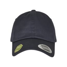 Flexfit Flex Cap "Flexfit Unisex Low Profile Organic Cotton Cap"schwarznavy, unifarben, 98% Baumwolle, 2% Elasthan, Caps