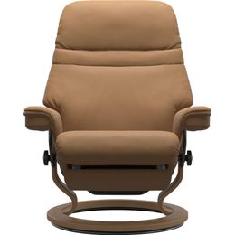 Relaxsessel stressless, B:79cm H:103cm T:78cm, braun, Leder BATICK: BATICK ist ein leicht korrigiertes, durchgef&auml;rbtes und genarbtes M&ouml;belleder, bei