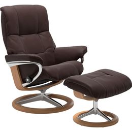 Relaxsessel stressless, B:79cm H:102cm T:44cm, braun, Leder BATICK: BATICK ist ein leicht korrigiertes, durchgef&auml;rbtes und genarbtes M&ouml;belleder, bei