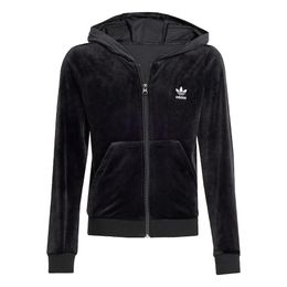 adidas originals Zip-Up Hoodie 'Essentials' girl Black size 170