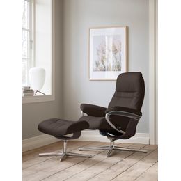 Relaxsessel stressless, B:79cm H:103cm T:73cm, braun, Leder BATICK: BATICK ist ein leicht korrigiertes, durchgef&auml;rbtes und genarbtes M&ouml;belleder, bei