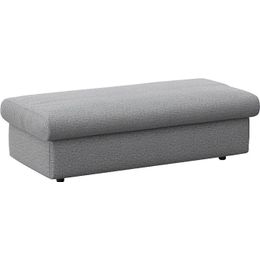 Pouf FLEXLUX, B:131cm H:44cm T:61cm, grau, Poufs, "Lovane", Weich & anschmiegsam
