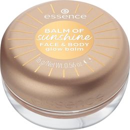 Essence Damen Bronzer-Puder "BALM OF sunshine FACE & BODY glow balm", 48 gs&eacute;duction du soleil, Teint-Kosmetika