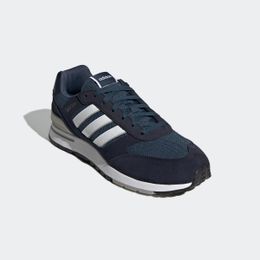 Herren Sneaker "RUN 80S", adidas Sportswear, Gr. 40, blau, Leder, Textil, Schuhe