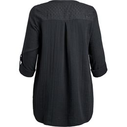 ZIZZI Tunika 'Cavivu' Damen Gr&ouml;&szlig;e 11XL/12XL schwarz