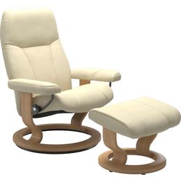 Relaxsessel stressless, B:76cm H:100cm T:71cm, beige, Leder BATICK: BATICK ist ein leicht korrigiertes, durchgef&auml;rbtes und genarbtes M&ouml;belleder, bei