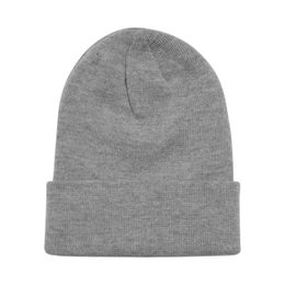 Urban Classics Herren Beanie "Urban Classics Unisex Synthetic Leatherpatch Long Beanie", grau, Kunstfaser, M&uuml;tzen