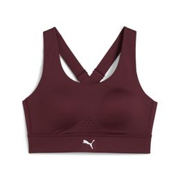 Puma Damen Sport-BH "PWRbreathe RUN BH Damen", Gr. Sruby shimmer rot, Obermaterial: 23% Elasthan, 77% Polyester; Futter: 87% Polyester, 13% Elasthan,