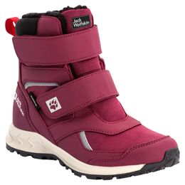 Jack Wolfskin M&auml;dchen Winterstiefel "WOODLAND WT TEXAPORE HIGH VC K", Gr. 39, rot, Synthetik, Textil, Schuhe, Winterschuhe, Winterboots, Snowboots,