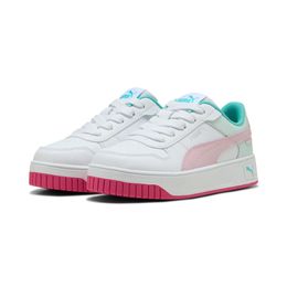 Puma Damen Sneaker "CARINA STREET PS", Gr. 32Puma wei&szlig;, rose mauve, aquatic, Synthetik, unifarben, Schuhe