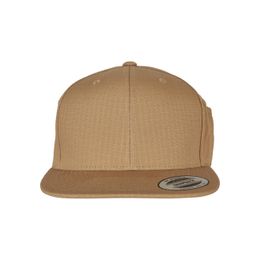 Flexfit Herren Snapback Cap "Flexfit Accessoires Pencil Holder Snapback Cap"ocher, unifarben, 100% Baumwolle, Caps
