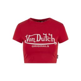 Von Dutch Damen T-Shirt "Von Dutch ARTA SHIRTS"rot, Gr. XL, bedruckt, 100% Baumwolle, Shirts