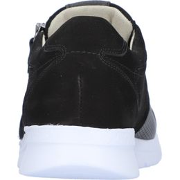 Waldl&auml;ufer WALDL&Auml;UFER Damen Sneaker "K-JENNY", Gr. 4,5, schwarz, Nappaleder, Nubukleder, Textil, unifarben, Schuhe, Komfortschuh, Bequemschuh mit Orthotritt, in