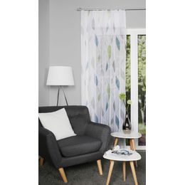Gardine Home Wohnideen, B:140cm H:245cm, bunt, Voile, Obermaterial: 100% Polyester, Gardinen, "PAOLO", halbtransparent