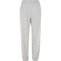 Thug Life Damen Stoffhose "Thug Life Herren Thug Life Grea Sweat Pants"grau, Gr. XS, 70% Baumwolle, 30% Polyester, Hosen
