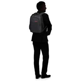 Laptoprucksack "URBAN GROOVE 46", American Tourister, schwarz, Polyester, Rucks&auml;cke, Freizeitrucksack Arbeitsrucksack Reiserucksack
