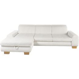 Ecksofa, B:307cm H:84cm T:195cm, grau, SET ONE BY Musterring, 88% Polyester;12% Polyamid, Wohnzimmer, Sofas, "SO 3400 Sitzh&ouml;he 47cm oder 49cm,