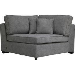 Sofaelement Home Affaire, B:100cm H:86cm T:100cm, grau, Polsterelemente, "Skara", Modul zum eigenen Zusammenstellen, in vielen Bezugsqualit&auml;ten