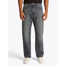 Tommy Jeans Herren Regular-fit-Jeans "Otis Regular Straight", blau, Gr. 32, Denim/Jeans, Obermaterial: 99% Baumwolle, 1% Elasthan, Jeans, Gerade