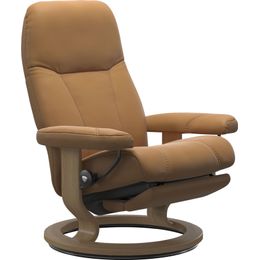 Relaxsessel stressless, B:76cm H:100cm T:74cm, braun, Leder BATICK: BATICK ist ein leicht korrigiertes, durchgef&auml;rbtes und genarbtes M&ouml;belleder, bei