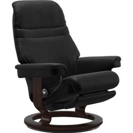 Relaxsessel stressless, B:88cm H:103cm T:78cm, schwarz, Leder BATICK: BATICK ist ein leicht korrigiertes, durchgef&auml;rbtes und genarbtes M&ouml;belleder,