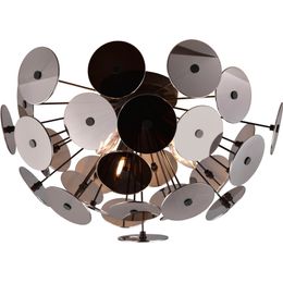 Trio LEUCHTEN Deckenleuchte "Discalgo", &Oslash; 54cm H: 30cm, schwarz, Wohnzimmer, Leuchten, Deckenlampe