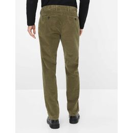 Eurex By Brax Herren Bundfaltenhose "Style LUIS"gr&uuml;n, Gr. 30,5, Web, 98% Baumwolle, 2% Elasthan, Hosen