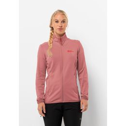 Jack Wolfskin Damen Fleecejacke "KOLBENBERG FZ W", rot, Gr. XS, Obermaterial: 95% Polyester, 5% sonstige Fasern; Futter: 100% Polyester, Jacken