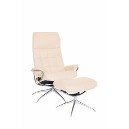 Relaxsessel stressless, B:80cm H:116cm T:71cm, beige, Leder BATICK: durchgef&auml;rbtes und genarbtes M&ouml;belleder;Leder PALOMA: PALOMA ist ein