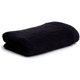 M&ouml;ve Handt&uuml;cher M&Ouml;VE, B:60cm L:110cm, schwarz, Walkfrottee, Baumwolle, Badezimmer, Handt&uuml;cher, "Superwuschel", Handtuch mit Bord&uuml;re, 100% Premium Cotton