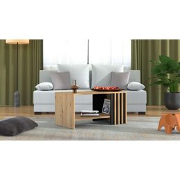 Couchtisch Home Affaire, B:90cm H:45,5cm T:49,5cm, braun, Wohnzimmer, Tische, "Laval, Wohnzimmertisch, Sofatisch, Beistelltisch, Kaffeetisch",