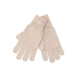 Calvin Klein Damen Strickhandschuhe "CK FINE RIB GLOVES"schwarz, unifarben, Strick, Viskosemischung, Handschuhe, Fingerhandschuhe