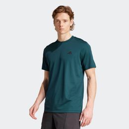 Herren T-Shirt "TRAIN ESSENTIALS TRAINING"aurora ivy, schwarz, Gr. S, adidas Performance, Obermaterial: 100% Polyester, Shirts, AEROREADY