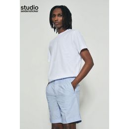 Herren Chinoshorts "Studio", blau, Gr. 48, STUDIO SEIDENSTICKER, unifarben, 100% Baumwolle, Hosen