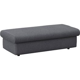 Pouf FLEXLUX, B:131cm H:44cm T:61cm, blau, Poufs, "Lovane", Weich & anschmiegsam
