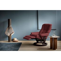 Relaxsessel stressless, B:88cm H:102cm T:76cm, rot, Leder BATICK: BATICK ist ein leicht korrigiertes, durchgef&auml;rbtes und genarbtes M&ouml;belleder, bei