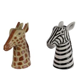 SONSTIGE Vase GIRAFFE/ZEBRA