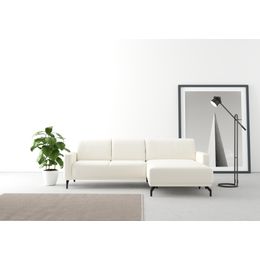 Sit & More Ecksofa SIT & MORE, B:251cm H:84cm T:163cm, beige, Wohnzimmer, Sofas, "Bailando L-Form", wahlweise mit Kopfteilverstellung und Vorziehsitz, motorisch