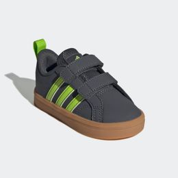 Kinder Sneaker "VS PACE 2.0 KIDS", adidas Sportswear, Gr. 23, grau, Synthetik, Textil, Schuhe, f&uuml;r Kinder