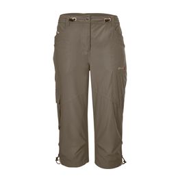 G.I.G.A. by Killtec Damen 3/4-Hose "GS 31 WMN PNTS", braun, Gr. 38, G.I.G.A. DX BY KILLTEC, Obermaterial: 92% Polyester, 8% Elasthan, Hosen