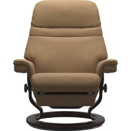 Relaxsessel stressless, B:79cm H:103cm T:78cm, braun, Leder BATICK: BATICK ist ein leicht korrigiertes, durchgef&auml;rbtes und genarbtes M&ouml;belleder, bei