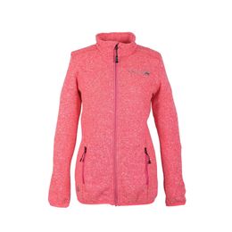 DEPROC Active Damen Fleecejacke "WILDWOOD WOMEN", rosa, Gr. 50, 96% Polyester; 4% Elasthan, Jacken, auch in Gro&szlig;en Gr&ouml;&szlig;en erh&auml;ltlich