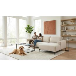 Ecksofa Home Affaire, B:262cm H:85cm T:152cm, braun, 100% Polyester, Wohnzimmer, Sofas, "Tournon, L-Form, Breite 262 cm, Webstoff, Chenille",